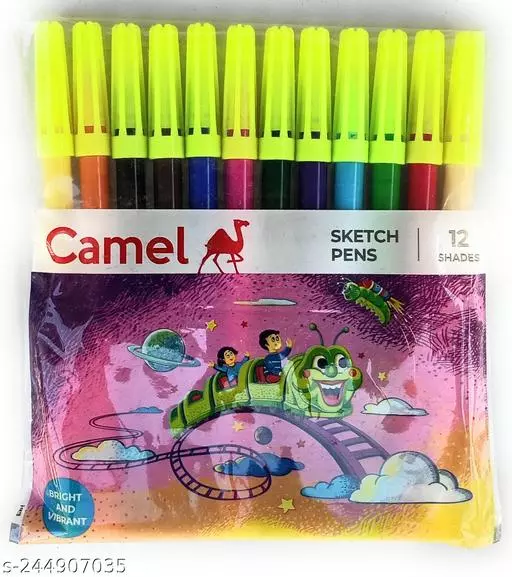 Camel Sketch Pens 12 shades